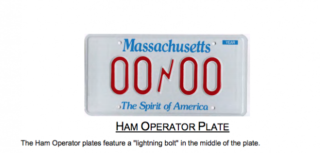 Ham Operator Plate Renewal Problems at MA Registry of Motor Vehicles ...